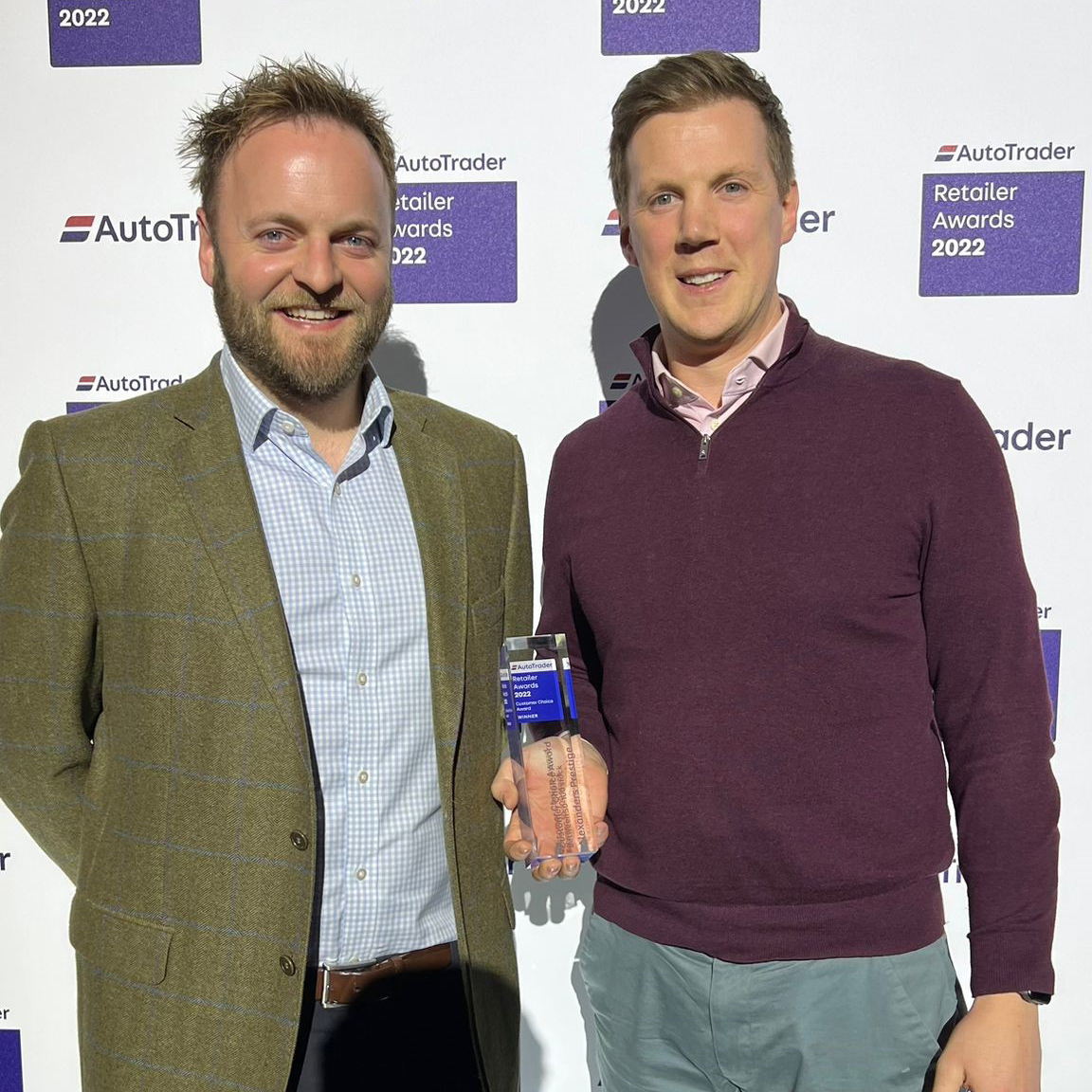 AUTOTRADER AWARDS 2022 - CUSTOMER CHOICE WINNERS - Alexanders Prestige